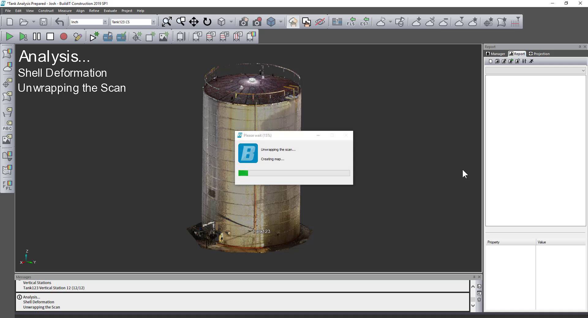 Tank deformation analysis suite | Video | FARO