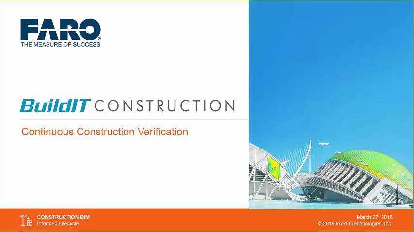 The first complete solution for continuous construction verification ...
