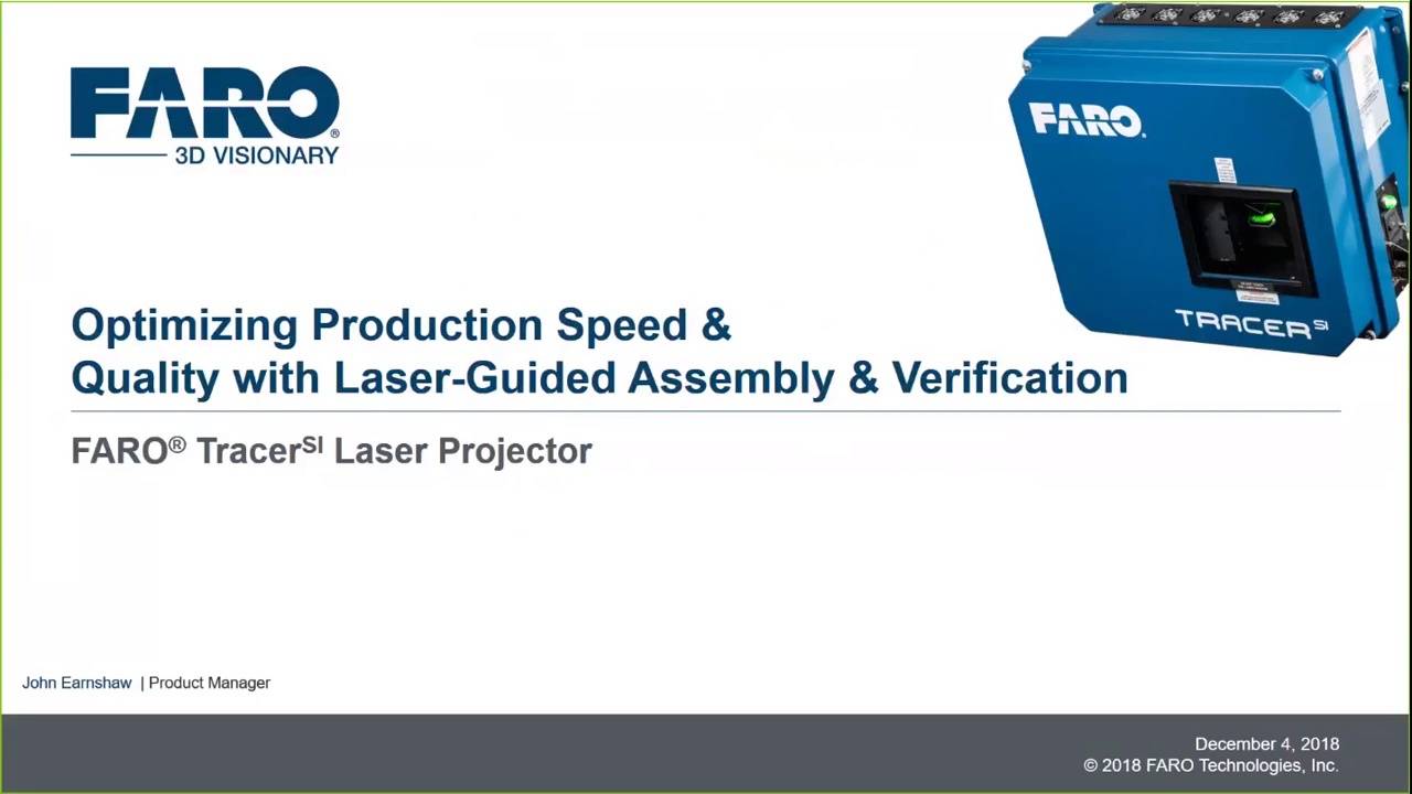Speed & quality with laser-guided assembly & verification | Webinar | FARO