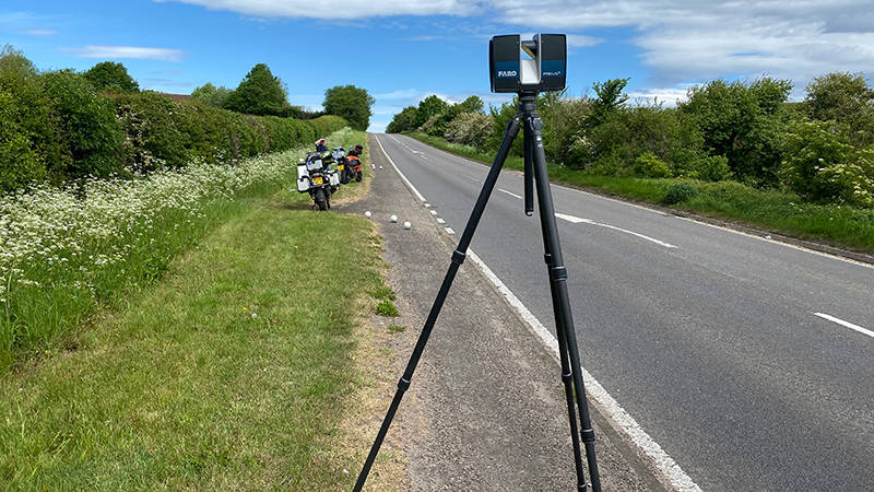 How 3D Laser Scanners are improving crash reconstruction | Case Study ...