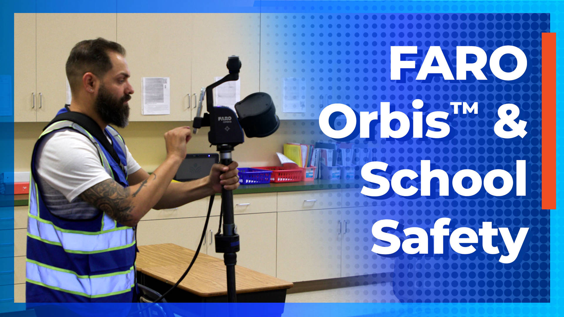 FARO Orbis モバイルレーザースキャナーでキャンパスの安全性を強化 | 動画 | FARO