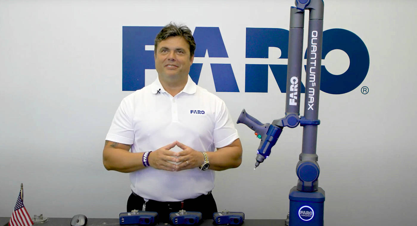 The New FARO Quantum Max ScanArm: Up Close and Personal | WEBINAR | FARO